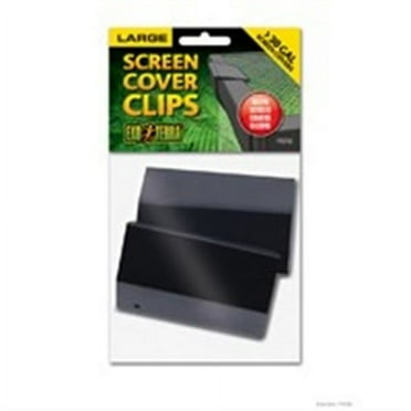Zilla Heavy Duty Terrarium Screen Clips, Large, Black - Walmart.com