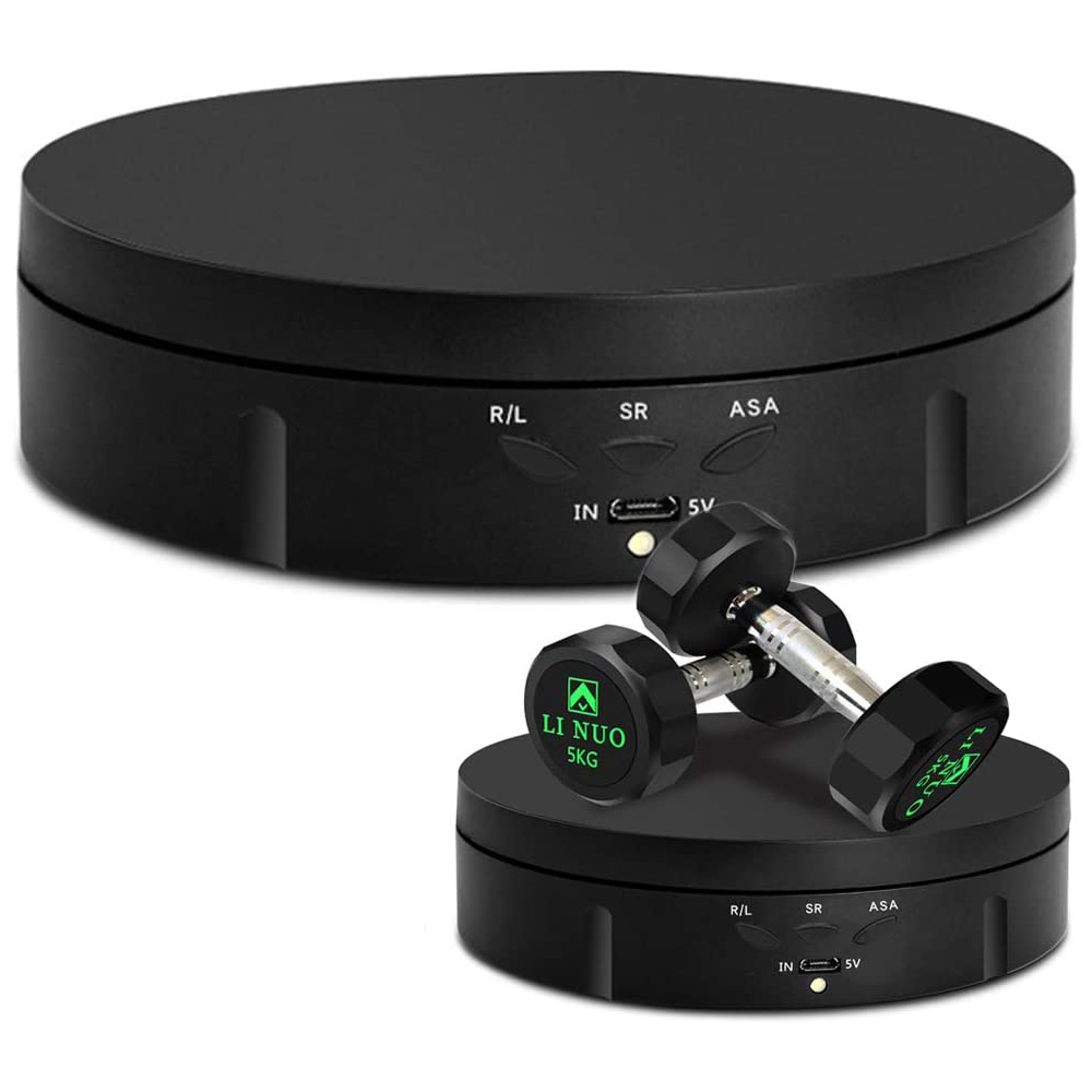 Rotating Display Turntable, 3D Photo Display Rotating Turntable 360 ...