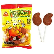 Dulces Pigui Slaps Mango Flavor Paletas Mexican Candy (10 Lollipops ...