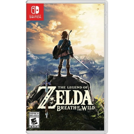 The Legend of Zelda Breath of the Wild Nintendo Switch Nintendo Switch Walmart