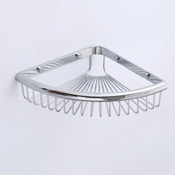 nipocaio 1pc Copper Triangle Shower Wall Shelf Corner Shelf for ...