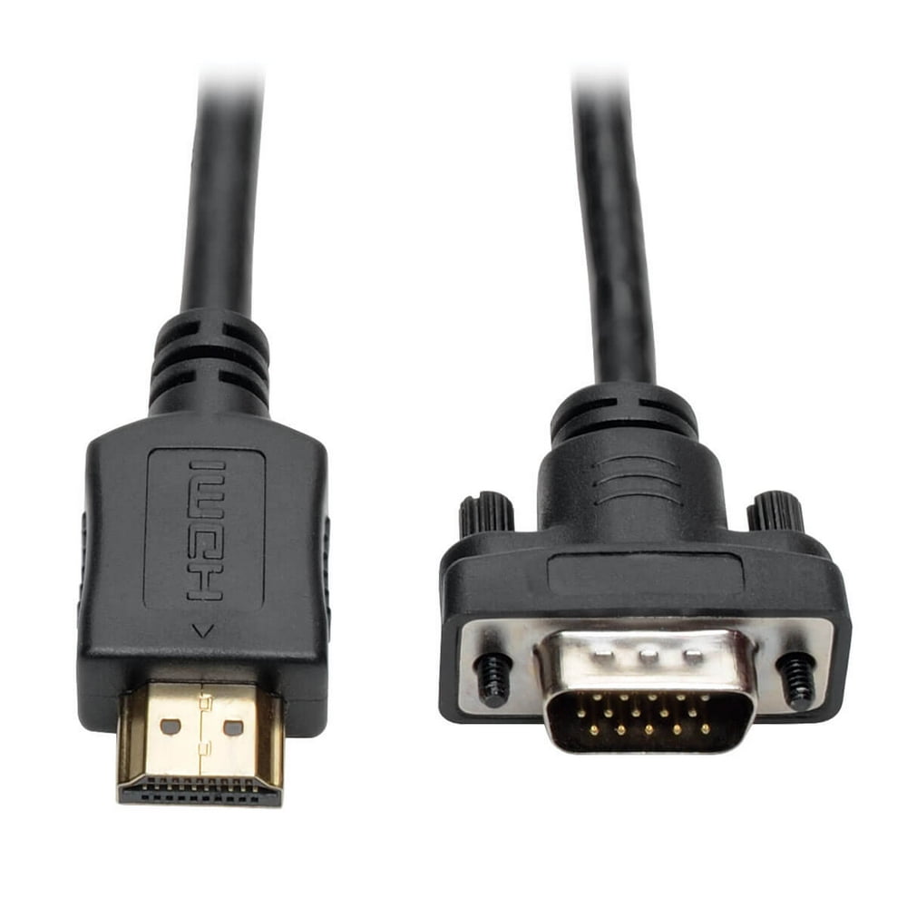 Tripp Lite HDMI to VGA Active Converter Cable, HDMI to Low-Profile HD15 ...