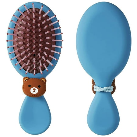 HEIBIN Hair Brush,small Oval Hairbrush For All Hair Types(blue)Hair ...