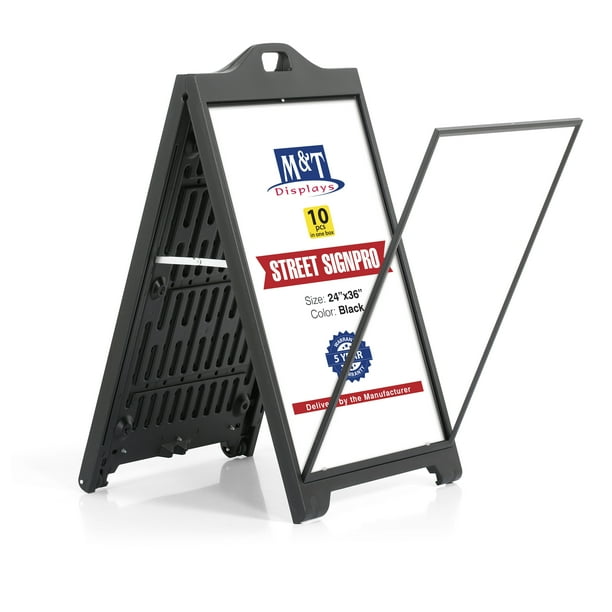 M&T Displays Street SignPro without Lens Protective Cover, 24x36 Inch ...