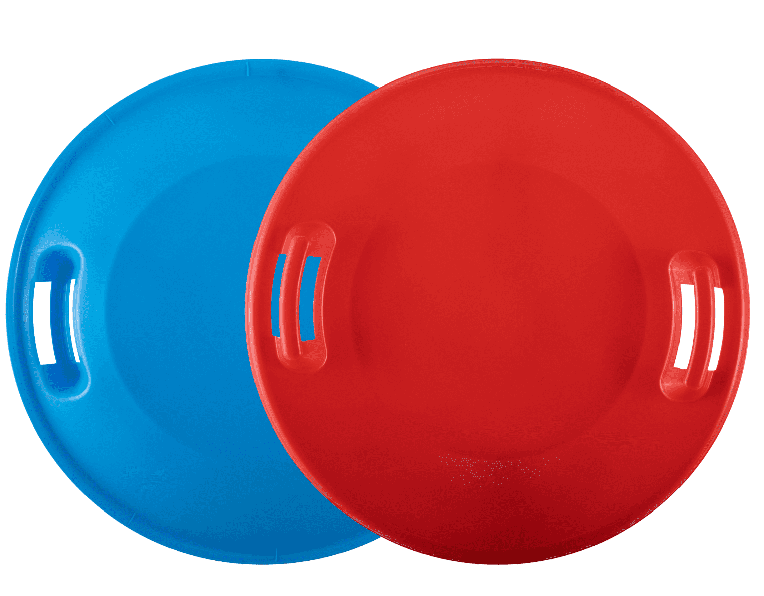 Superio Spiral Snow Sled, Round Sled with Handles, 24" Winter Snow Fun ...