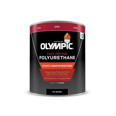 Minwax Fast-Drying Polyurethane, Clear Satin, 1 Gallon - Walmart.com