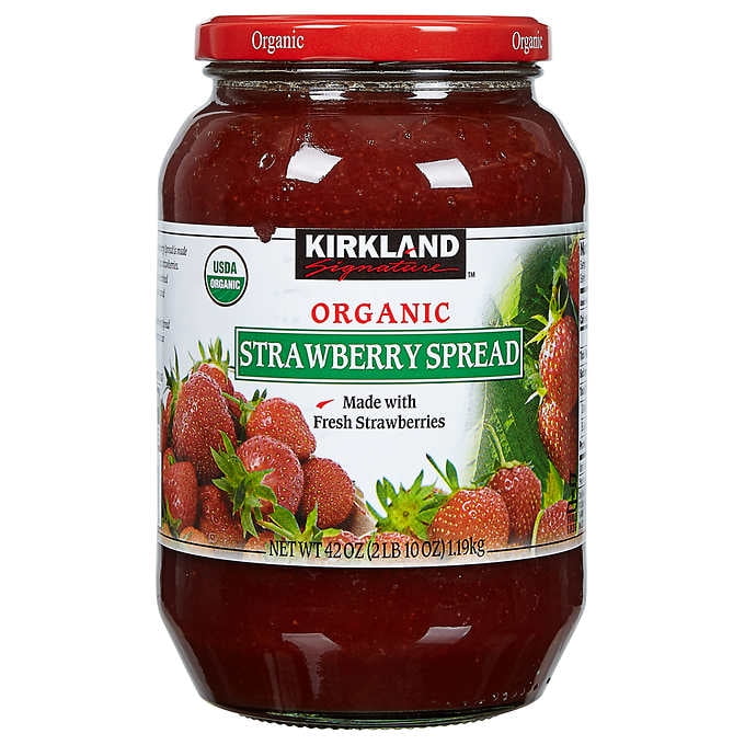 Kirkland Signature Organic Strawberry Spread, 42 Ounce - Walmart.com