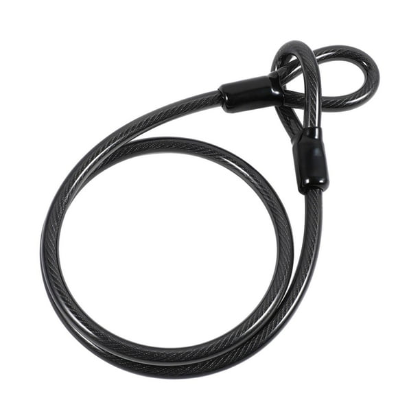 freestylehome Bike Steel Cable 12mm Security Coated Steel Cable with ...