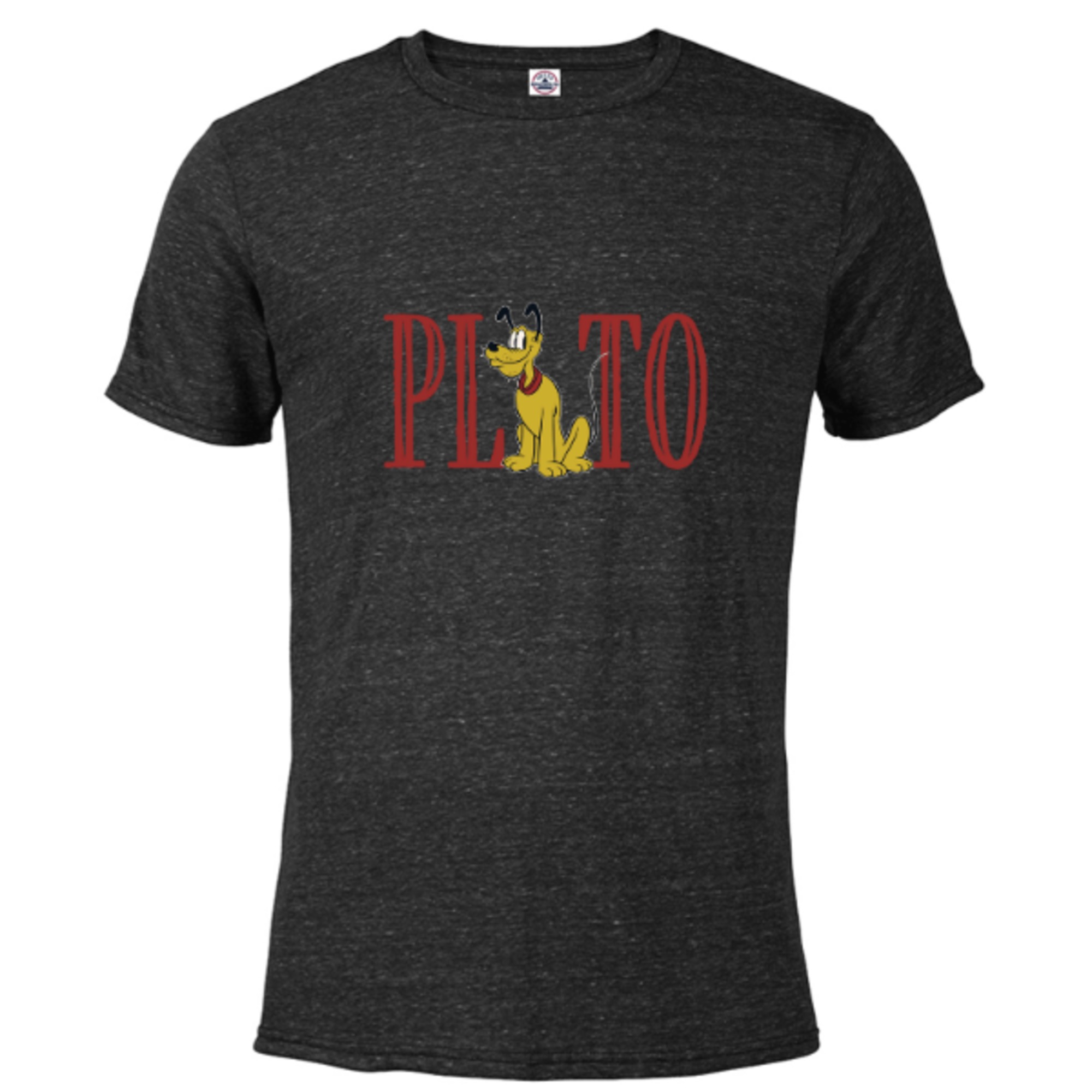 Disney Mickey and Friends Pluto Lettering Classic - Short Sleeve ...