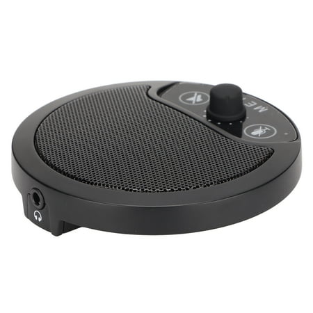 360° Omnidirectional Mic, Stereo Mute Button Conference Microphone Plug ...