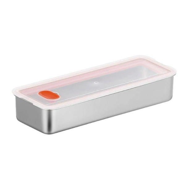 Bacon Container for Refrigerator Stainless Steel Airtight Bacon Storage ...