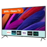 onn. 65” Class 4K UHD (2160P) LED Roku Smart Television HDR (100012587 ...