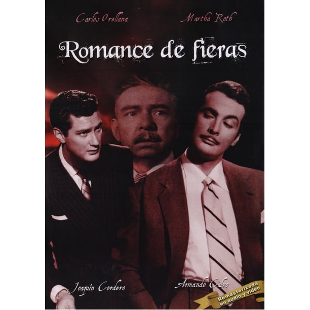 Romance De Fieras 1954 Martha Roth Pelicula Dvd PELICULAS RODRIGUEZ DVD ...