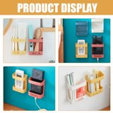 MLINS Wall Mount Phone Stand with Charging Port Assorted Color ABS ...