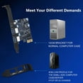 Oasiva USB 3.0 PCIe Card with 18W Power Delivery 3 Port Expansion for ...