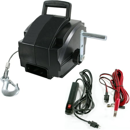 Sportsman Series Portable 12 Volt Electric Winch - Walmart.com