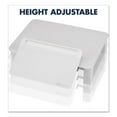 Quartet Adjustable Height Desktop Glass Monitor Riser with Dry-Erase ...