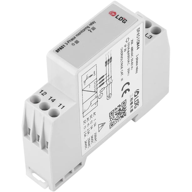 3-Phase Monitoring Relay Phase Sequence Protector DPA51CM44 - Walmart.ca