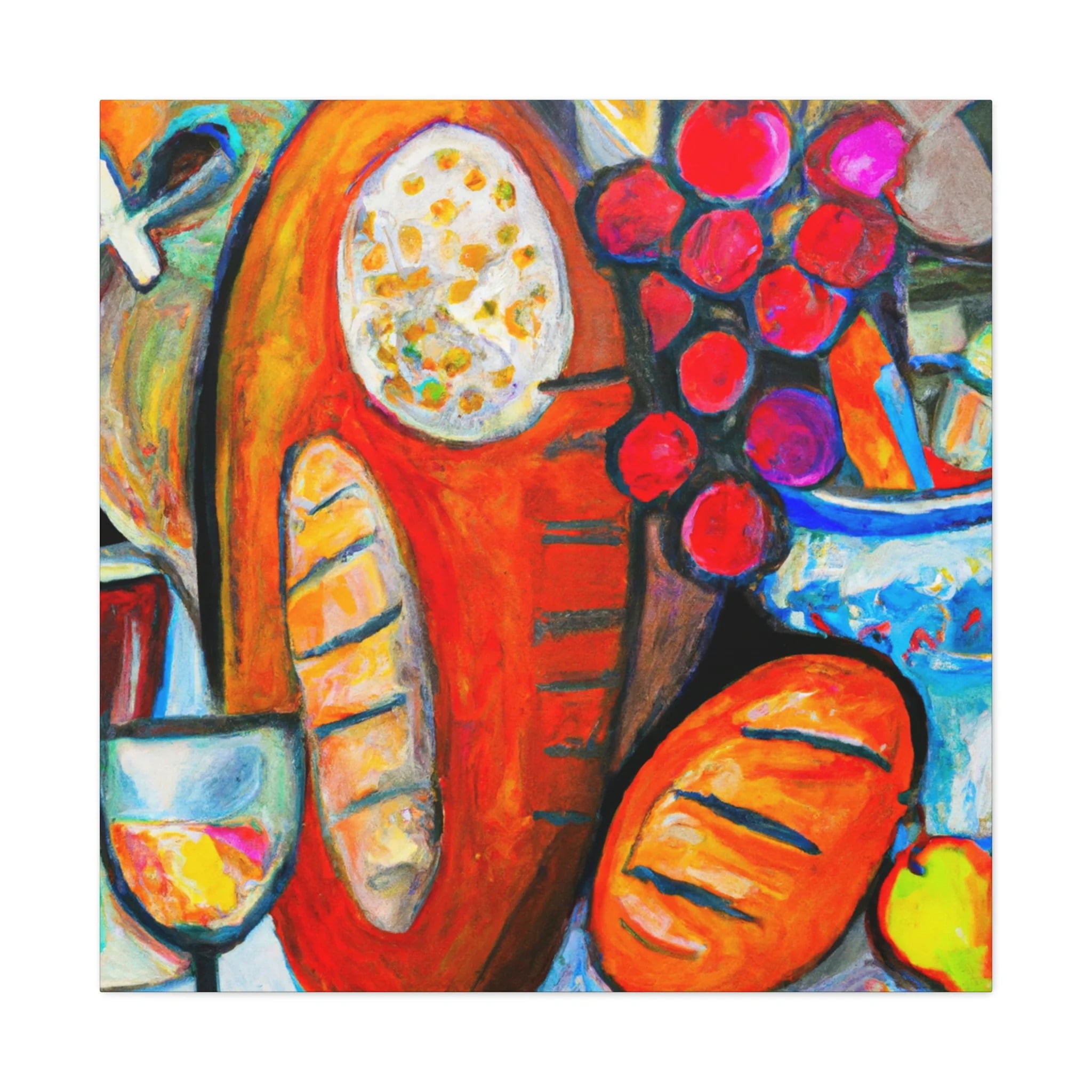 Bread of Expressionism - Canvas - Walmart.com