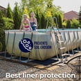 Shop Square 16x32-Foot Rectangle Pool Liner Pad for Above Ground Pools ...