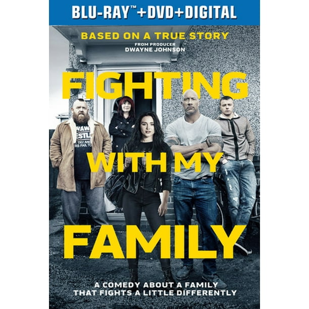 Fighting With My Family (Blu-ray + DVD + Digital Copy) - Walmart.com ...