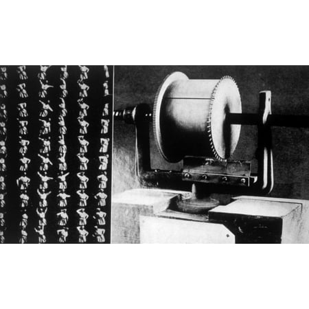 Thomas Edison'S First Motion Picture Machine Which Recorded Pictures On ...