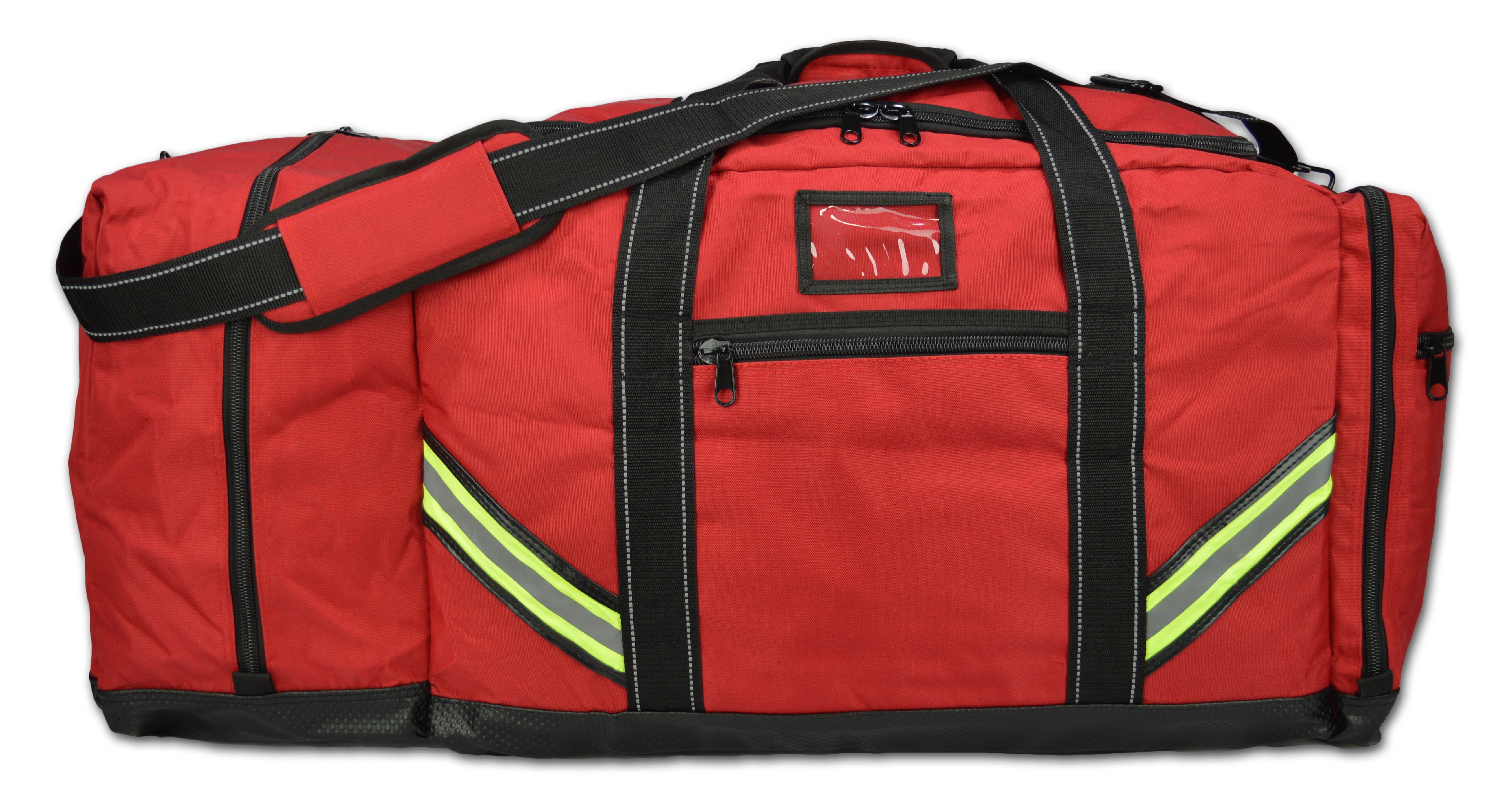 Lightning X Firefighter Premium 3XL Step-In Turnout Gear Bag - Red w ...