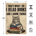 Cat Lover Vintage Metal Tin Sign Wall Decor, 8 x 12 Inch, for Home Cafe ...