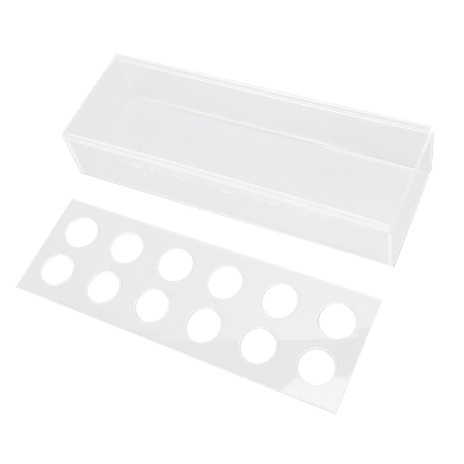 Clear Acrylic Vase Rectangular Elegant Centerpiece Flower Vase for Home ...