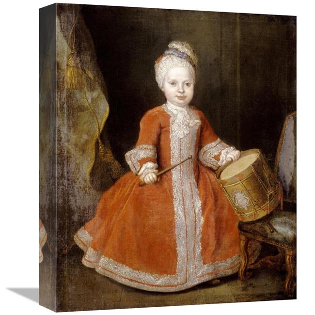 16 in. Portrait of Prince Xavier De Saxe Art Print - Louis De Silvestre ...