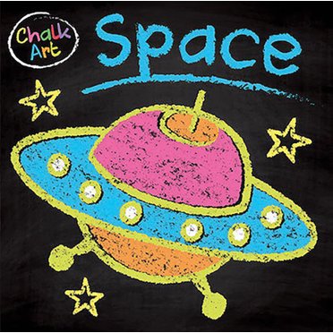 Chalk Art Bilingual Editions: Space/Espacio (Board book) - Walmart.com