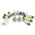28pcs LED Interior Lights Bulbs Kit Car Trunk Dome Map License Plate ...