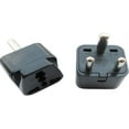 India 3-Pin Universal Plug Adapter Black - Walmart.com