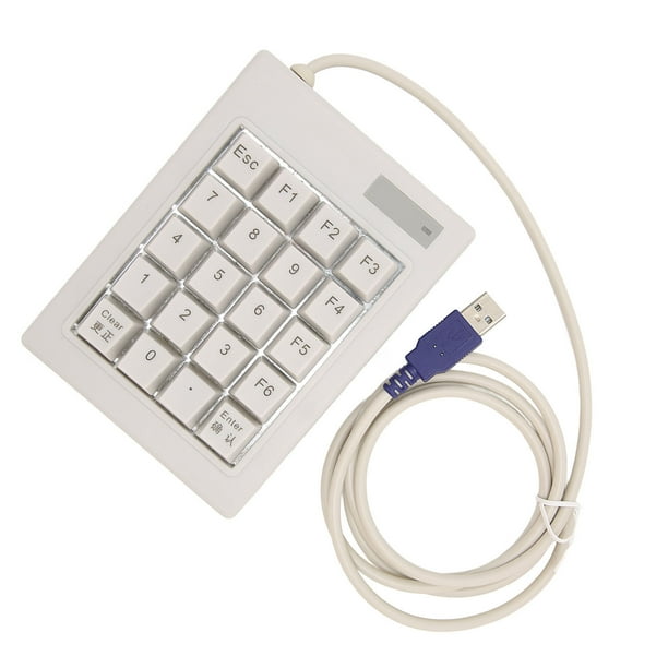 Mechanical Numpad, ABS Material 20 Keys Key Mute Portable Numeric ...