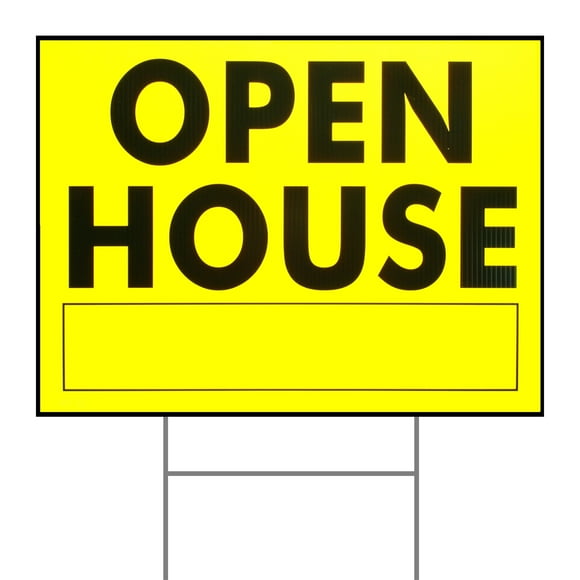 Open House Sign