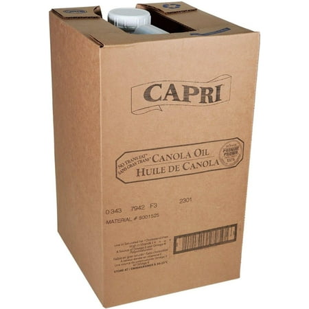 Capri Canola Oil Box No Trans Fat, Zero Cholesterol 16 Liter - Walmart.ca