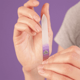 Bona Fide Beauty Glass Nail File, Czech Tempered Glass, Gold Violet ...