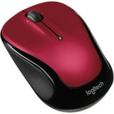 Logitech M325S Compact Portable Red Wireless Mouse with Micro-Precise ...