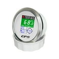 Waterproof 52mm 85mm Digital GPS Speedometer ODO With Longitude ...