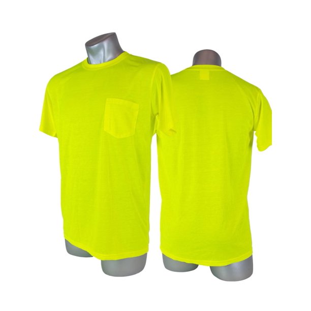Malta Dynamics - High Visibility Yellow Safety Short Sleeve Shirt ...