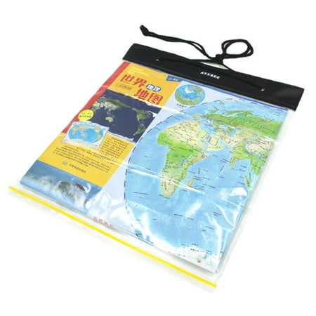 Map Case Waterproof PVC Document Stationery Storage Holder Cover PVC ...
