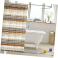 ANYWAY.GO Western Geometric Shower Curtain, Brown Southwest Bathroom ...