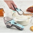 2 PCS Adjustable Measuring Cups and Spoons Set,Kitchen Tool Plastic ...