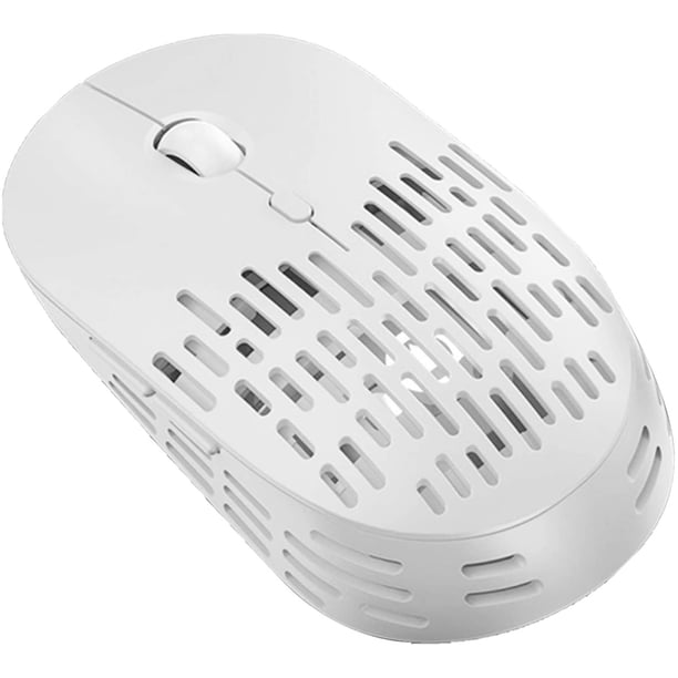 Computer Mouse, A6 RGB Light Hollow Wireless Mute Gaming Mouse PC ...