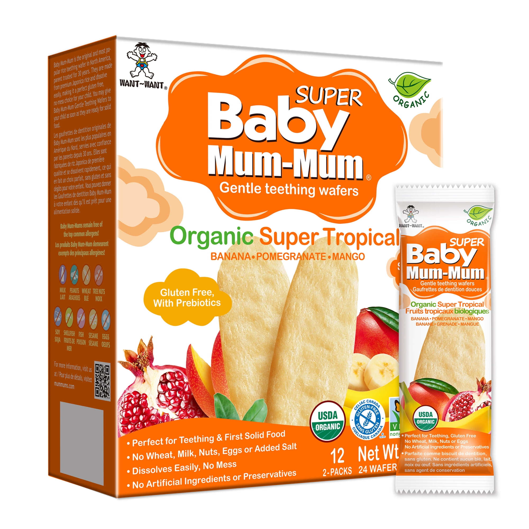 Click here for Want Want Baby Mum-Mum Organic Super Tropical Rice... prices