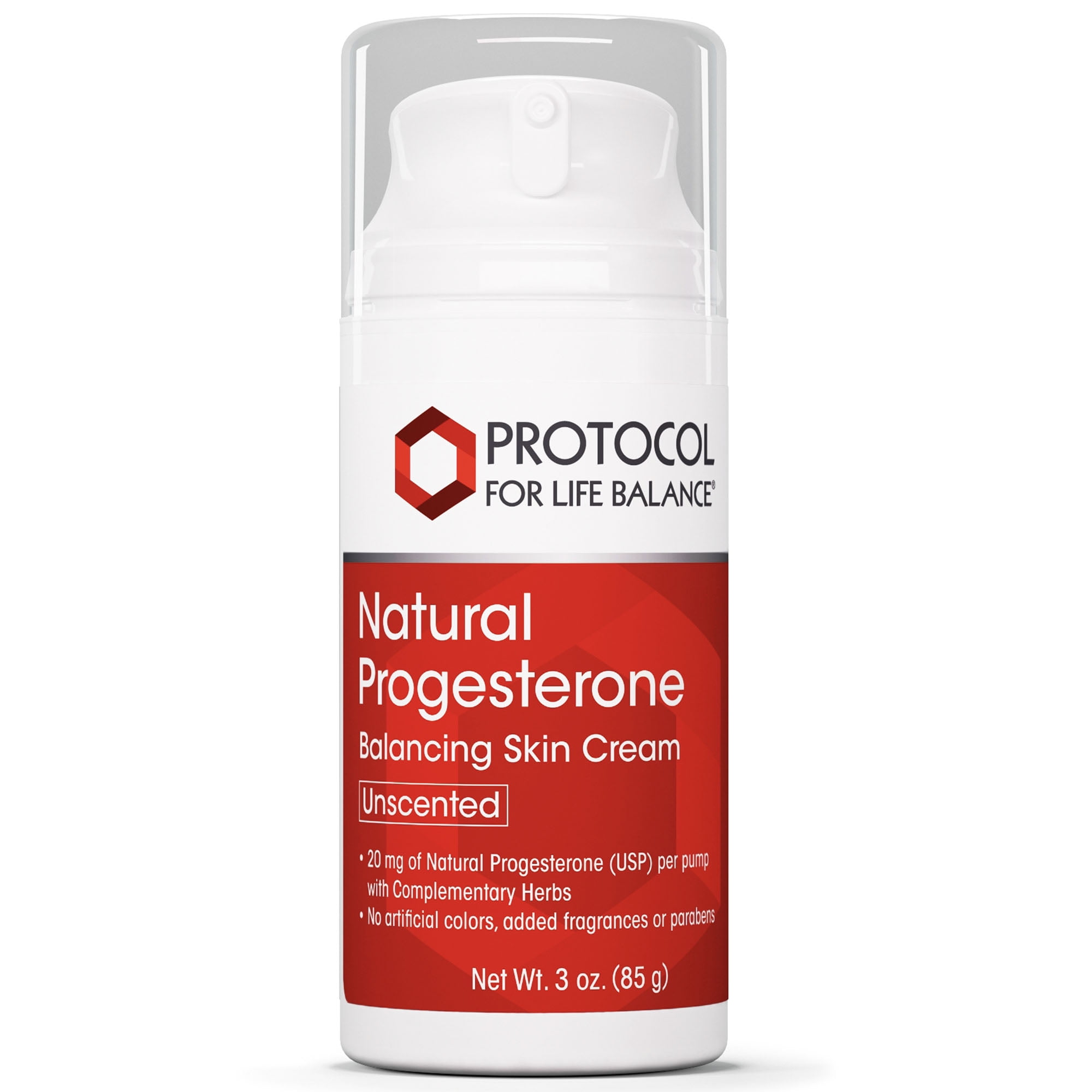 Buy Protocol Progesterone Cream - Unscented with Complementary Herbs ...