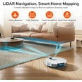 ILIFE A12 Pro Robot Vacuum and Mop Combo, Self Emptying Station for 60 ...