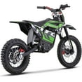 MotoTec Pro Electric Dirt Bike 2000w 60v Lithium Green - Fast ...