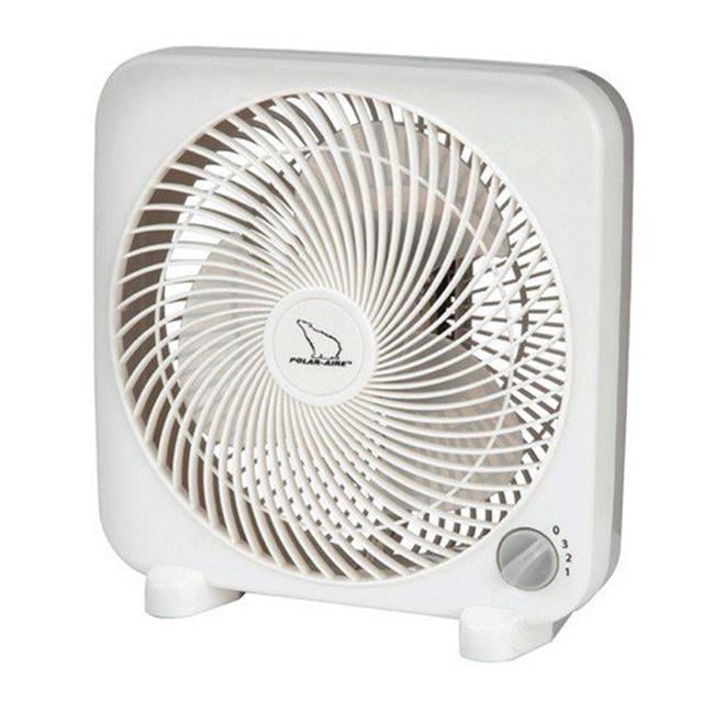 S-9PB 7 in. 3 Speed Mini Box Fan in Gray & White | Walmart Canada