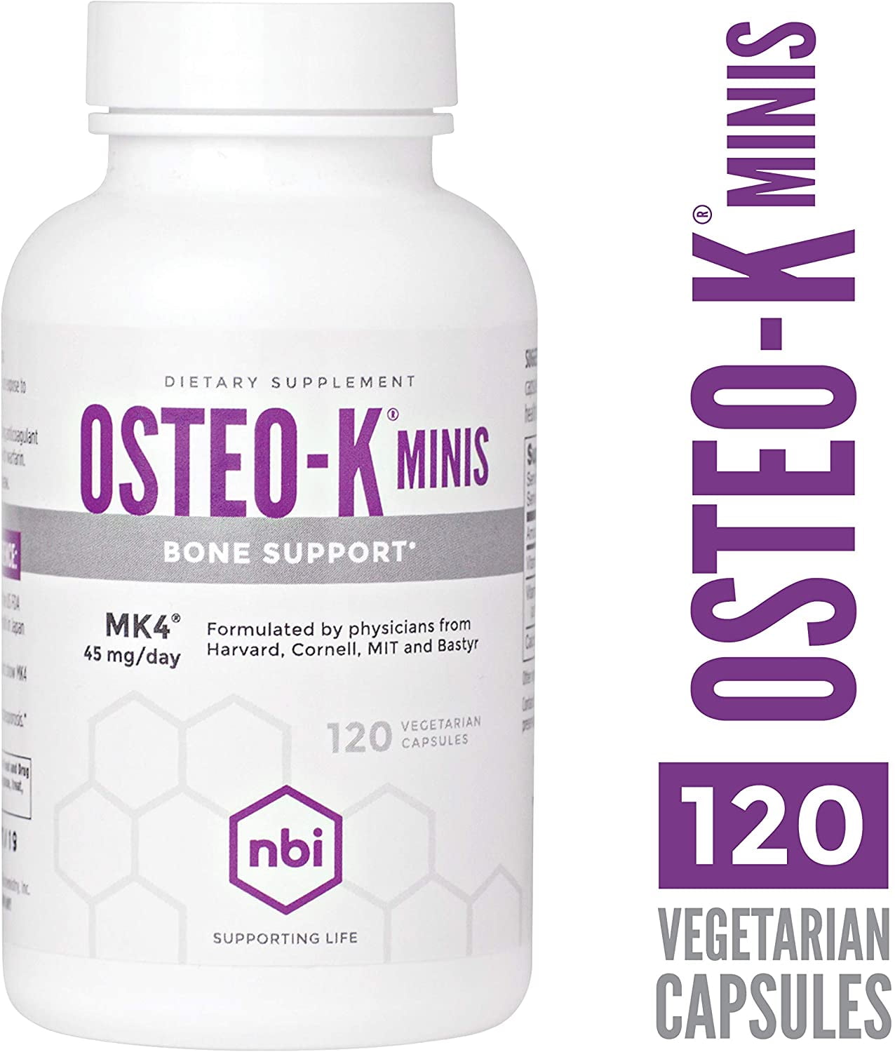 Nutrional Biochemistry Osteo-K Minis Bone Support 120 ct - Walmart.com
